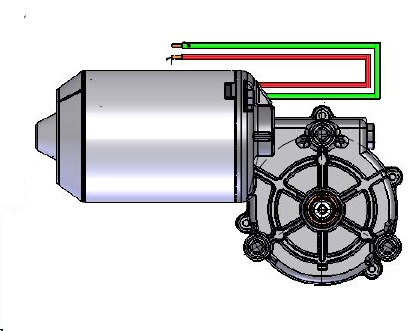 MTR, DC, 24V, 22W, 55 RPM, (RIGHT SIDE) | Gerber Technology eStore
