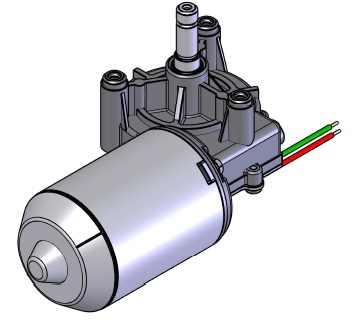 MTR, DC, 24V, 22W, 55 RPM, RT ANG | Gerber Technology eStore