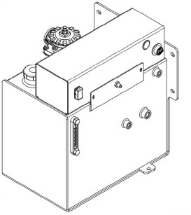 TANK, HYDRAULIC, 18.5 GAL, INTERNAL CAB LIFT PUMP W/ MOUNTED SWITCH ...