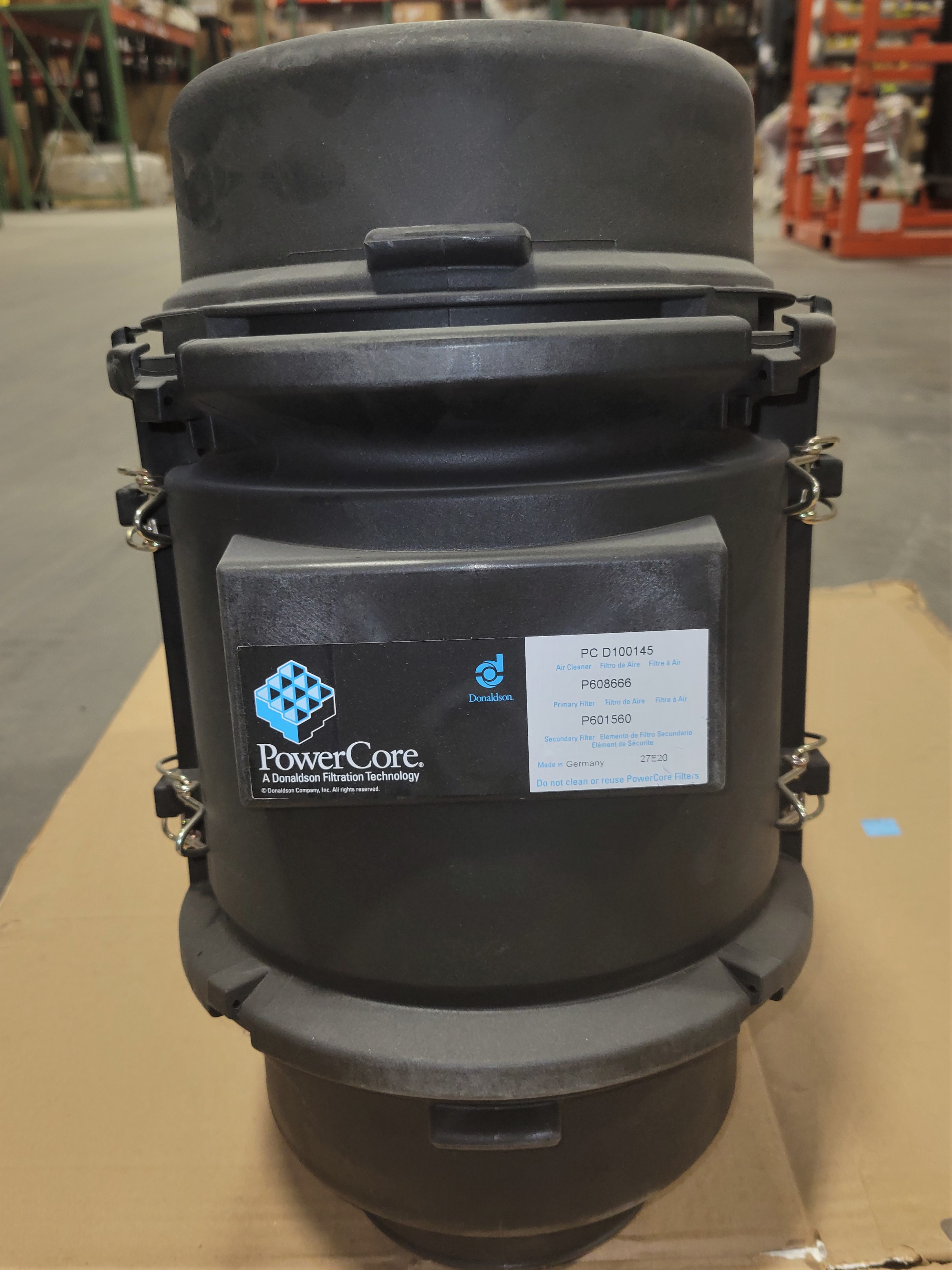 FILTER, AIR INTAKE, DONALDSON PCD10 POWERCORE, REMOTE PRECLEANER ...