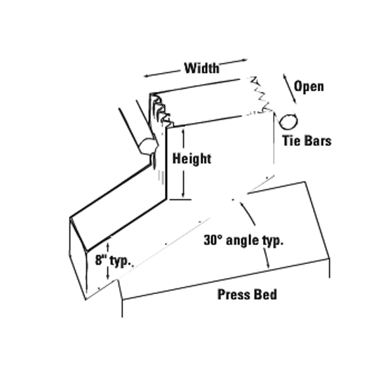 SOFT CHUTE GUIDESKIRT 18'' OPEN 30'' WIDTH 16'' HEIGHT | DME eSTORE