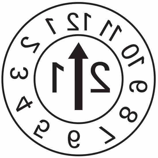 8MM ASSEMBLY WITH YEAR/ARROW OUTER MONTH/ INNER 2021 | DME eSTORE