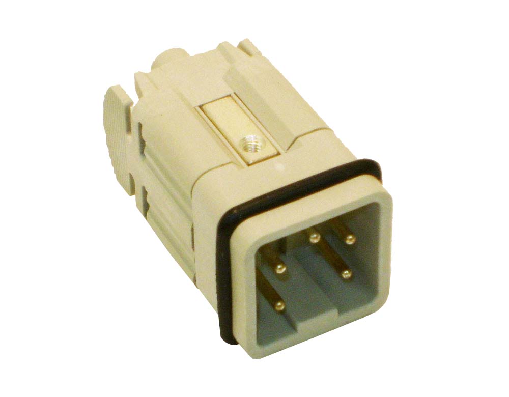 INSERT MALE PLASTIC 4 PINS + GROUND PIN | DME eSTORE