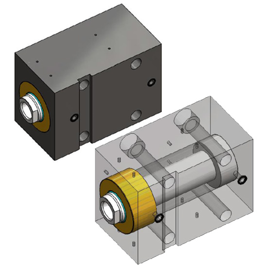 AHP BLOCK CYLINDER BZ 320 40/25 33 201 120 PP NS4 | DME eSTORE