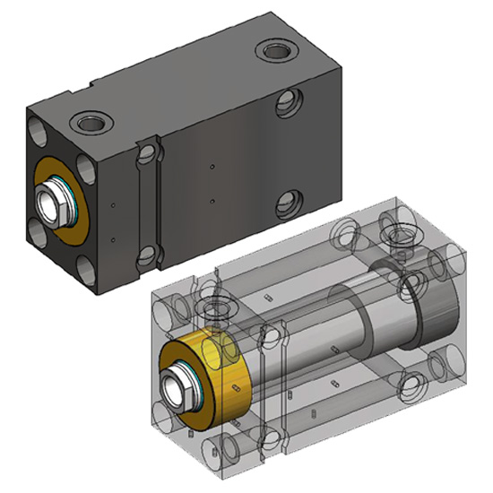 AHP BLOCK CYLINDER BZ 320 40/25 78 201 120 PP KBC | DME eSTORE