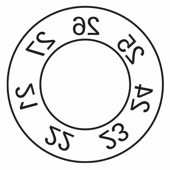 DATE INSERT INDEXABLE OUTER RING 12 MM YRS 2021-2026 | DME eSTORE