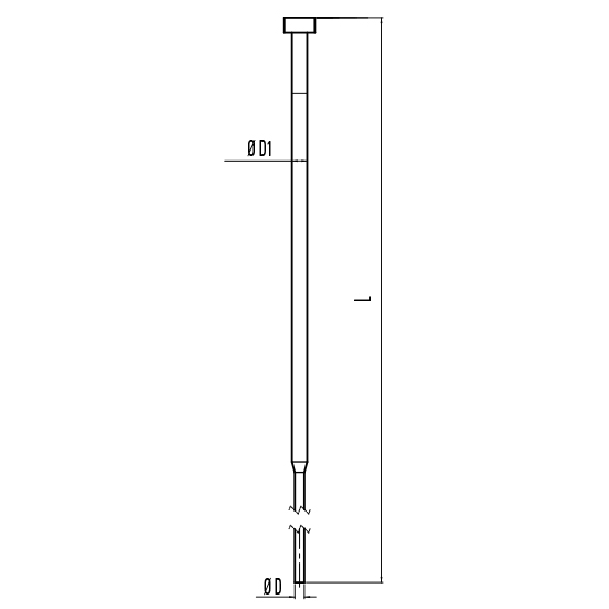 40 SERIES VALVE PIN 4 X 280 | DME eSTORE