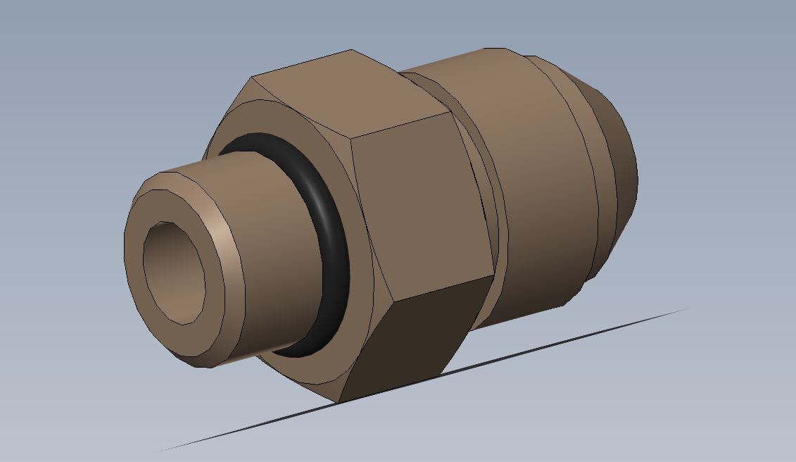 1/2 JIC X 3/8 SAE CONNECTOR | Schwarze eStore