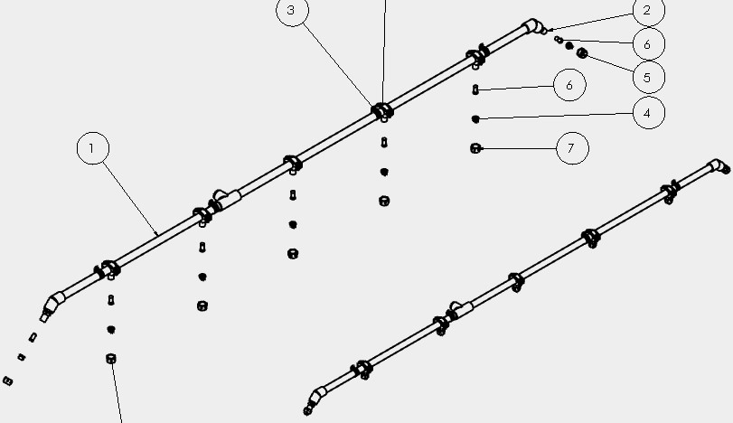 FRONT SPRAY BAR | Schwarze eStore