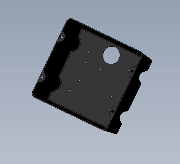 CONSOLE BOTTOM ENCLOSURE | Schwarze eStore