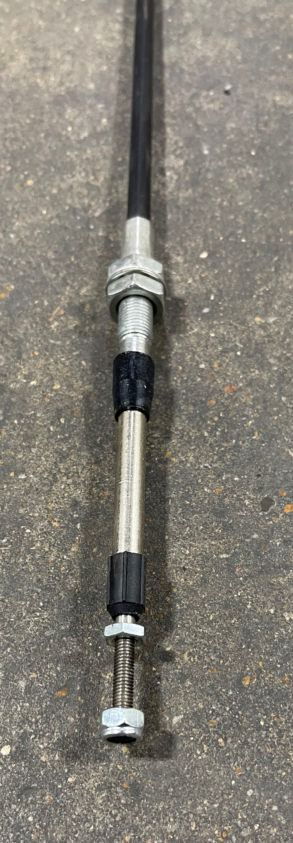 CONTROLCABLE, 51'' BULKHEAD END | Schwarze eStore