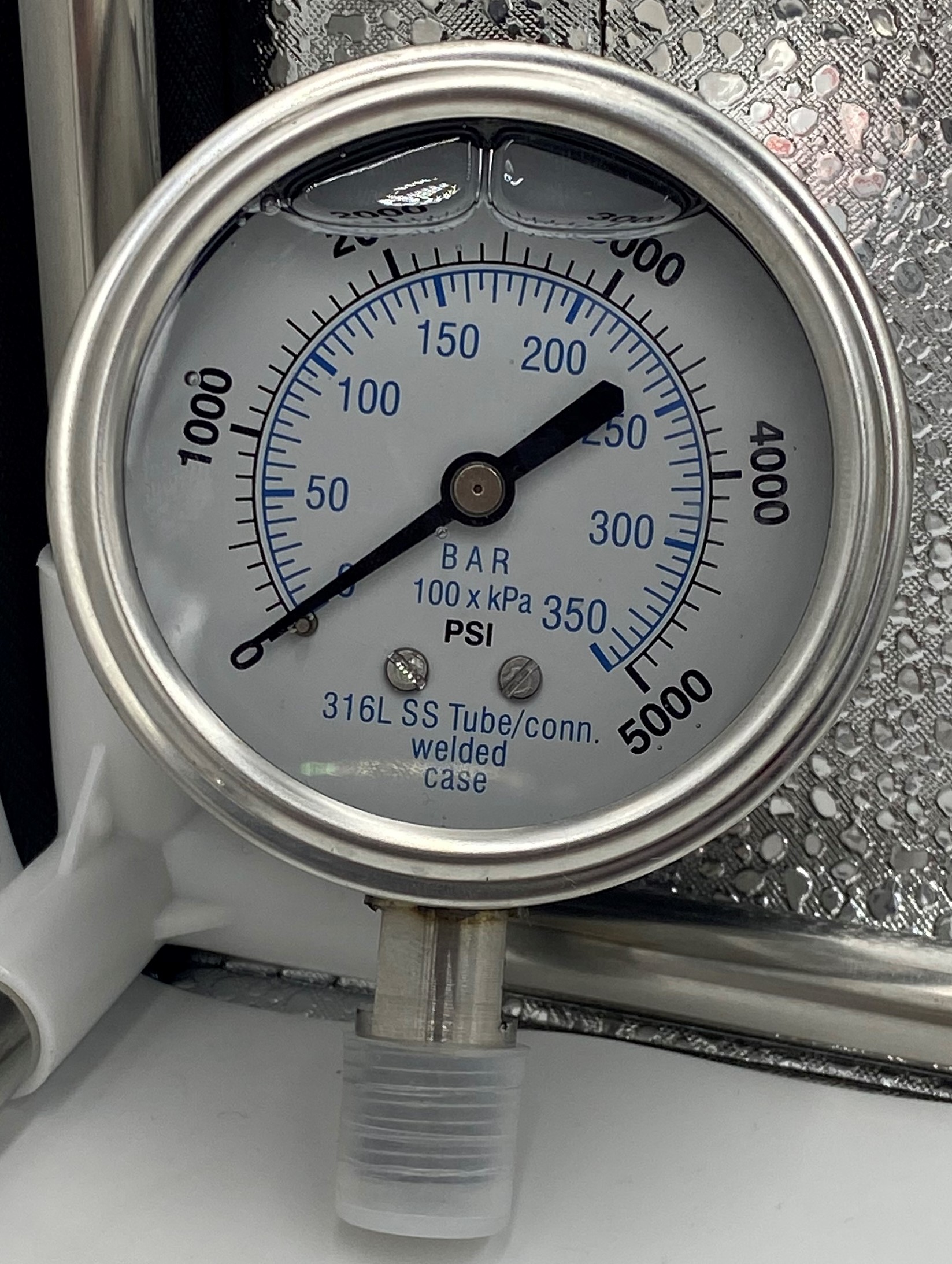 GAUGE, PRESSURE 5000 PSI | Schwarze eStore