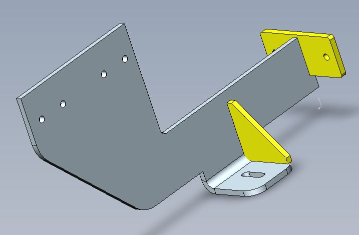 PLATFORM BRACKET RH WELDMENT | Schwarze eStore