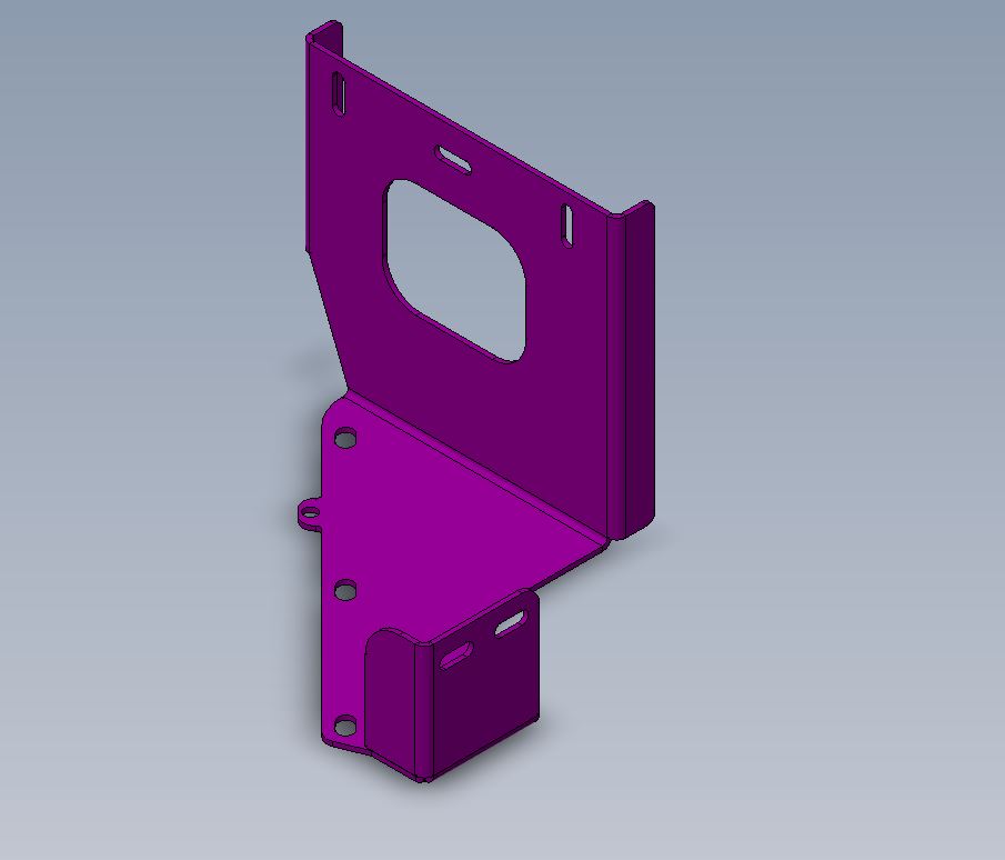 FUEL/FUSE BOX BRACKET W4 TIER3 | Schwarze eStore