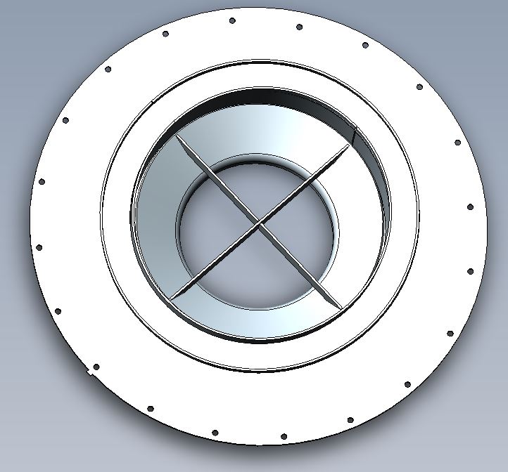CENTER PLATE, FAN HOUSING | Schwarze eStore