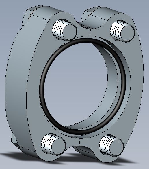 2.5'' CODE 61 FLANGE KIT | Schwarze eStore