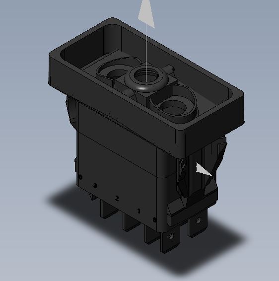 CARL, MOM-OFF-ON, RAISE BKT | Schwarze eStore