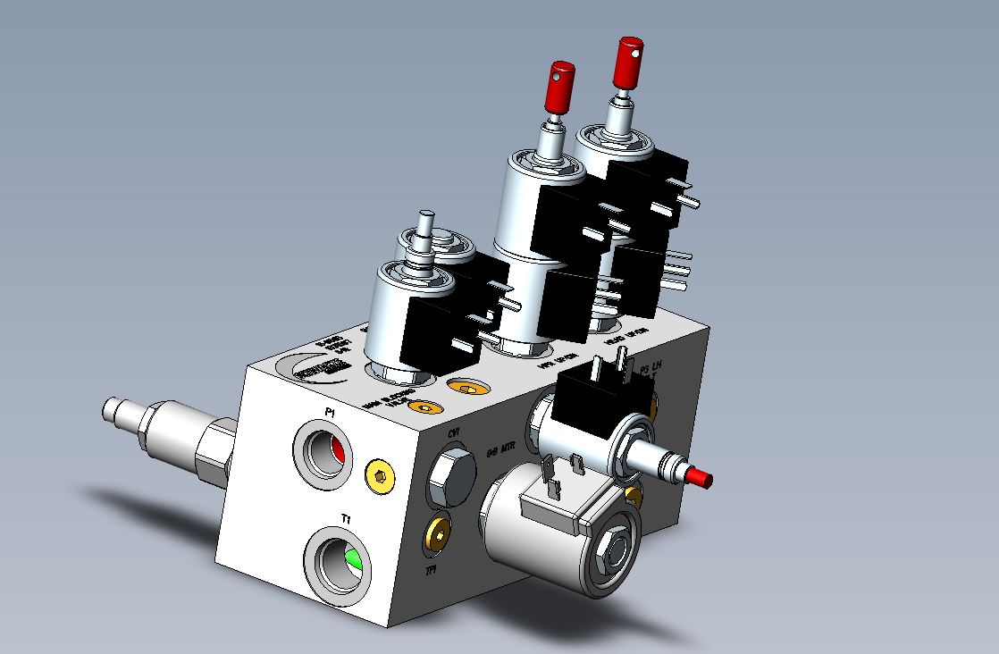 HYD MANIFOLD, S-SERIES TWIN EN | Schwarze eStore