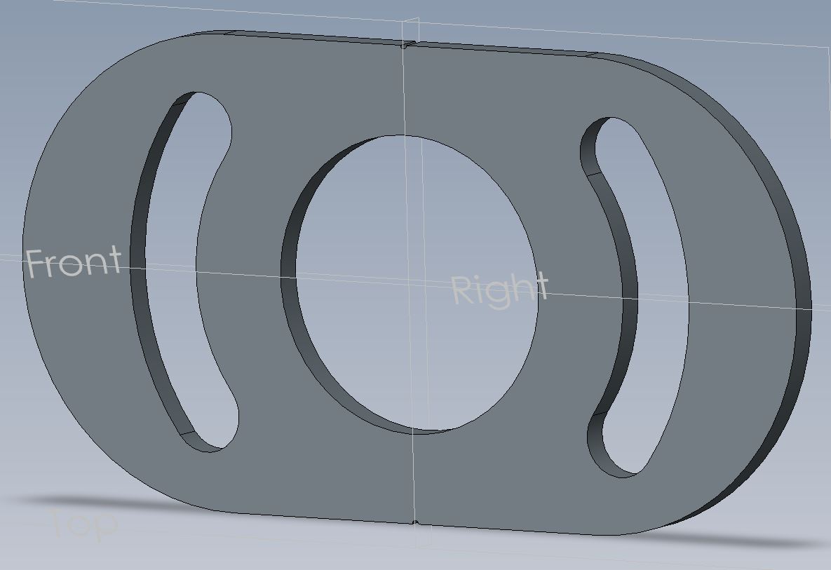 REAR DRAPE ROD ADJUSTER PLATE | Schwarze eStore