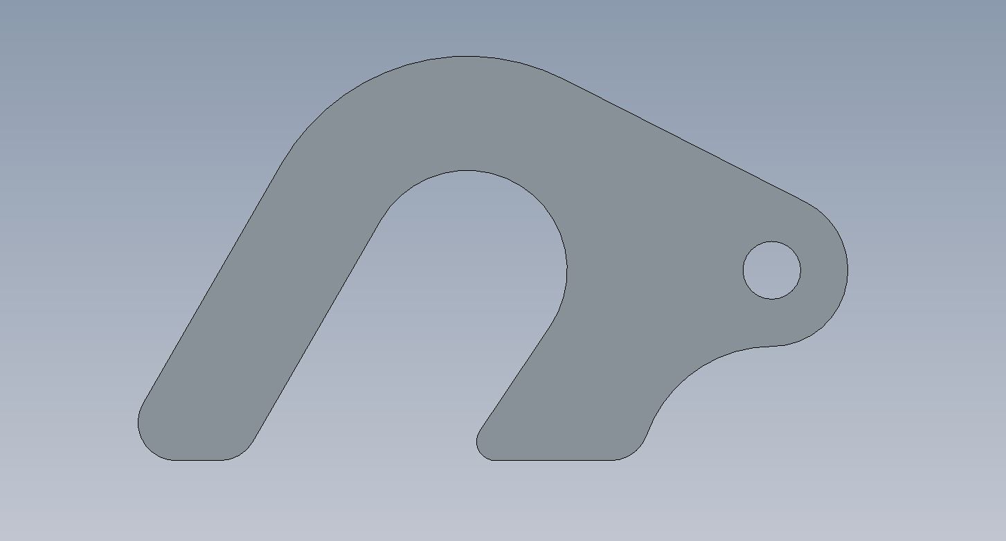 SHIM, HORSESHOE DRAG SHOE M6 | Schwarze eStore