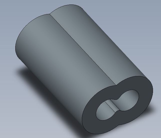 SLEEVE, 1/8'' WIRE ROPE | Schwarze eStore