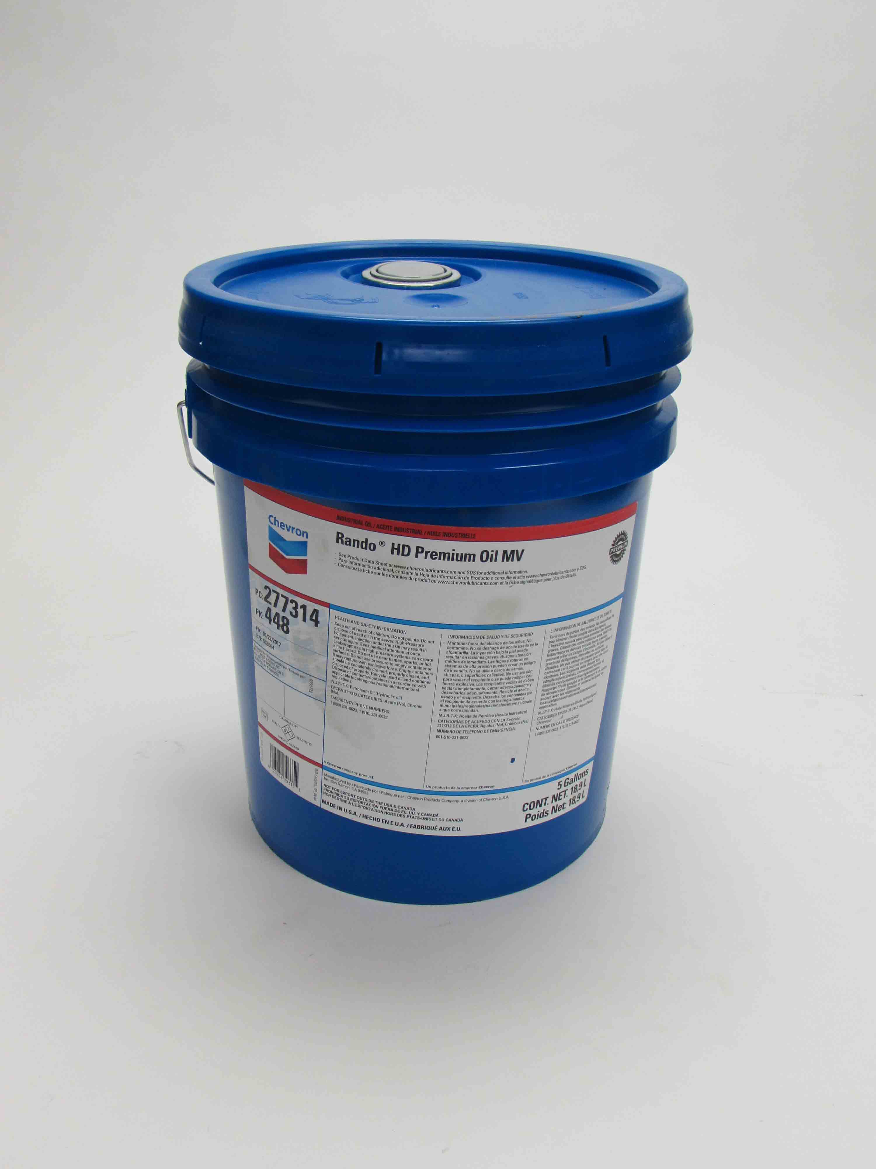 OIL,HYDRAULIC-PREM.MV (5 GAL.) | Super Products eStore