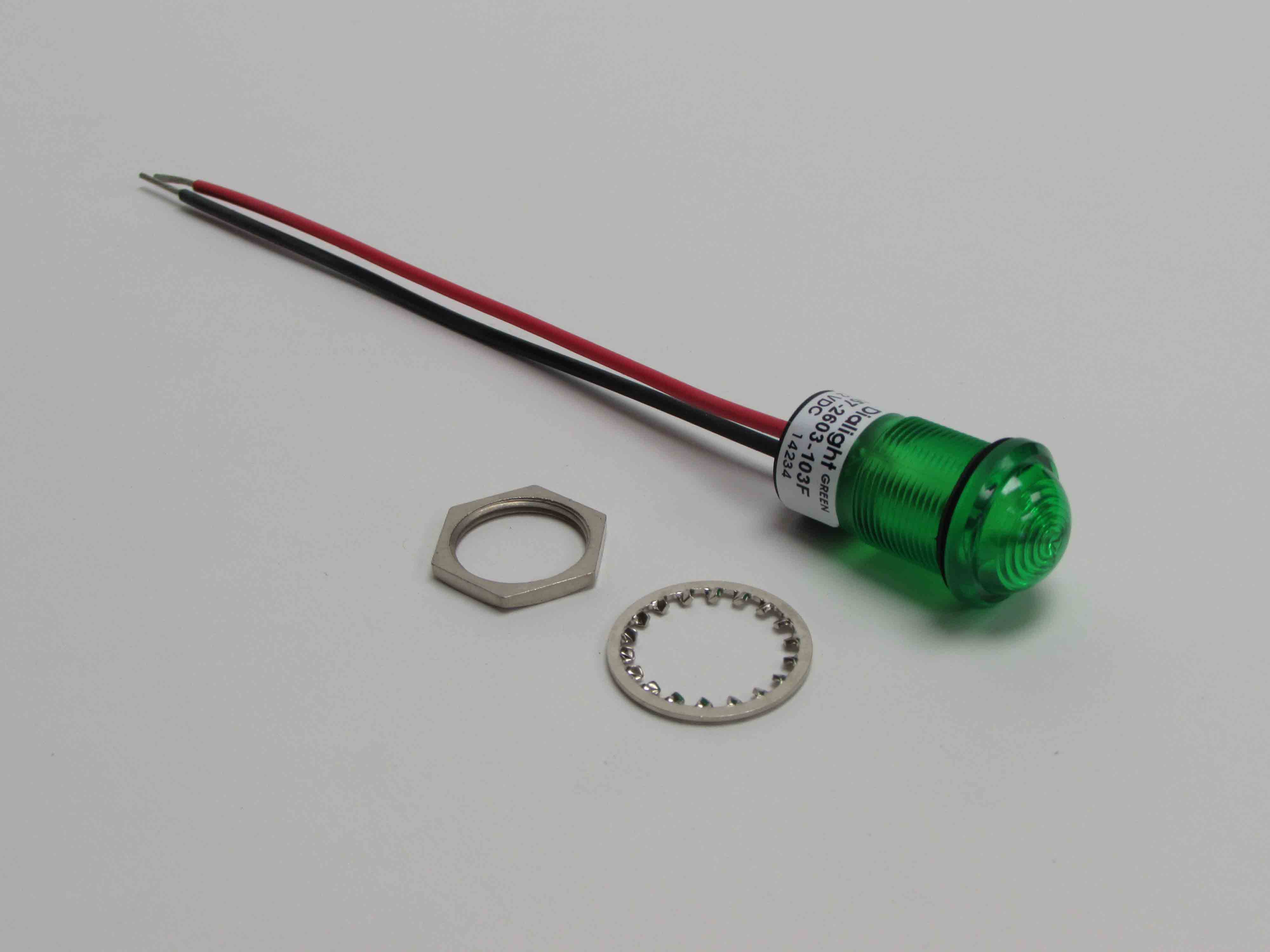 LIGHT, INDICATOR LED - GREEN | Super Products eStore