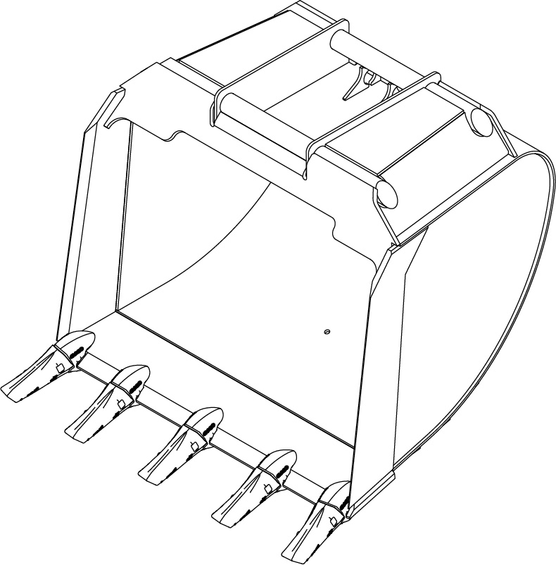 BUCKET, EXCAVATING 48” | Gradall eStore