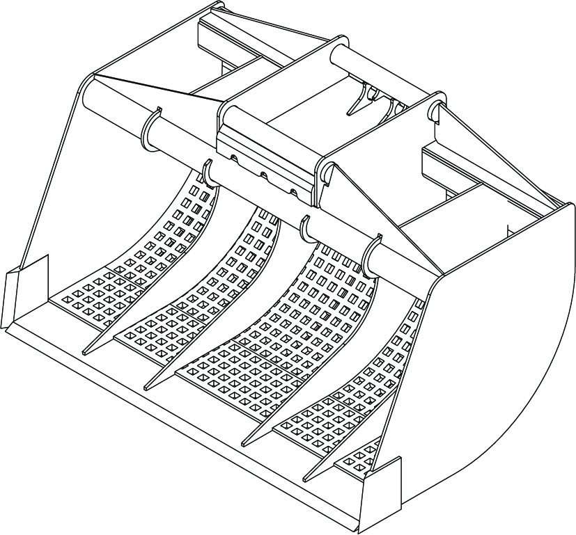 BUCKET, DREDGE 60'' | Gradall eStore