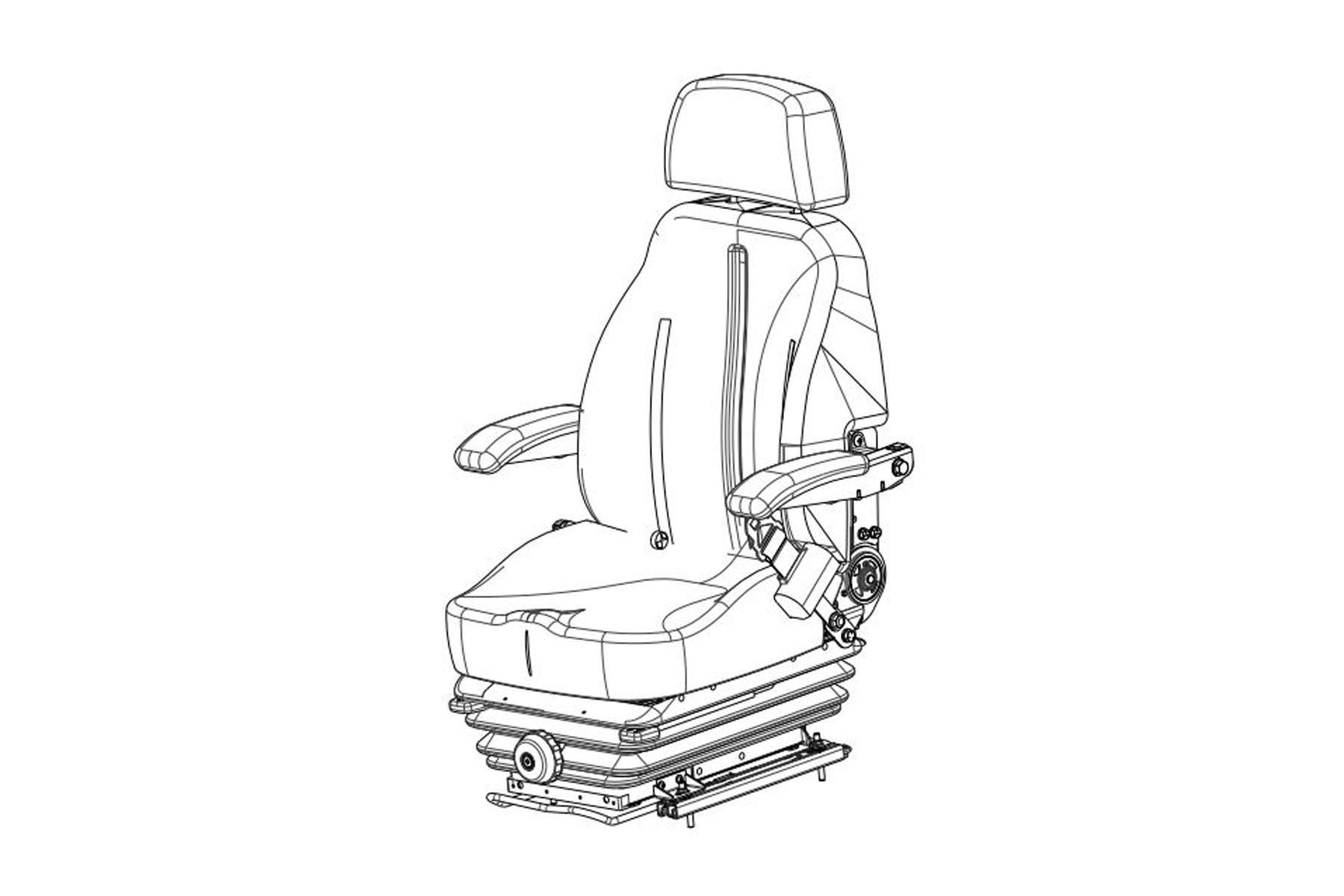 SEAT, UPPER, CLOTH | Gradall eStore