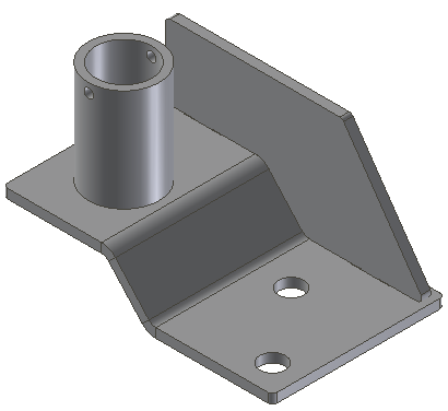 BRACKET WLDMT,RDS,LH,BODY PROP | Monroe Municipal Truck Equipment