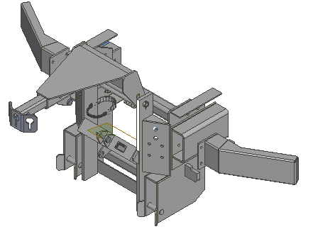 HITCH,TP,MTEQ,MC7090,FFLAFRTLNER,SD,2015 | Monroe Municipal Truck Equipment