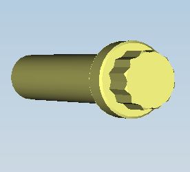BOLT,GD 8,3/4 X 10 X 3 | Morbark, LLC eStore