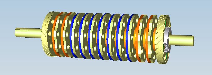 ROTOR, LASER-WEDGE LOCK, 1300A | Morbark, LLC eStore