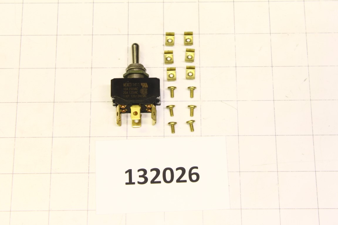 Switch, Dpdt, Toggle 1hp 6 Pin | Harper Industries eStore