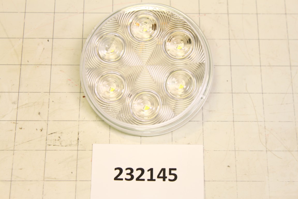Round Clear LED Light 4'' | Harper Industries eStore