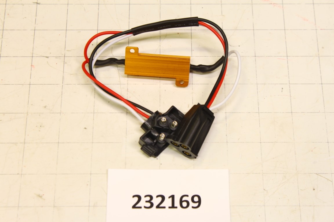 LED Turn Signal Load Equalizer Square Black | Harper Industries eStore