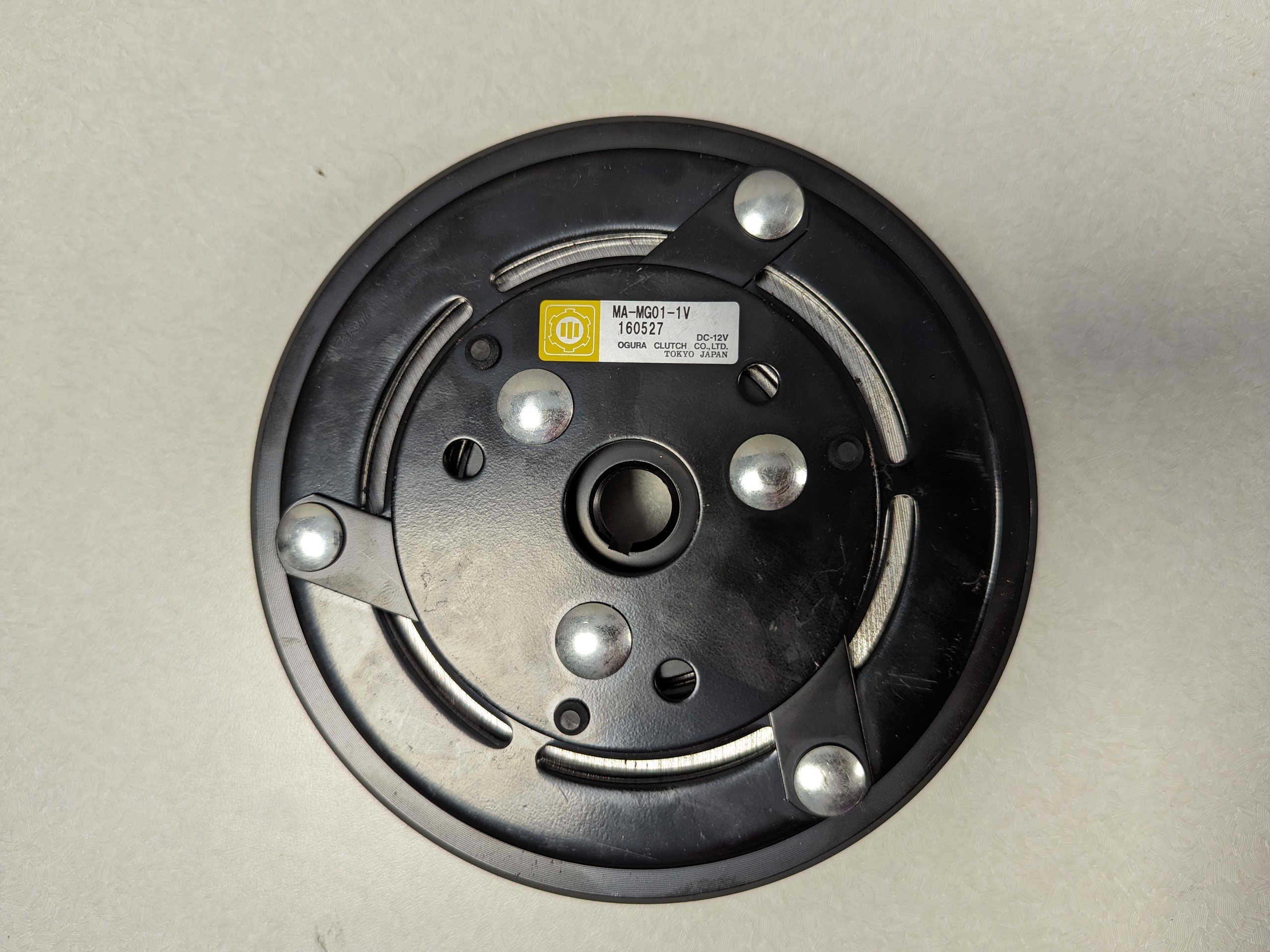 Clutch Assy 6 Groove A Mount Tapered 6'' Ogura MA-MG01-1V MAE-MG129 ...