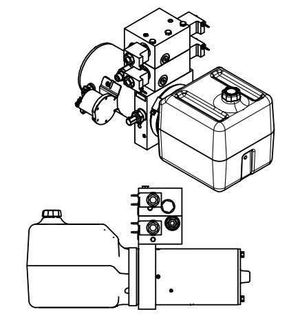 EH Power Unit Assy Arm Bed Replaces 222068 | Harper Industries eStore