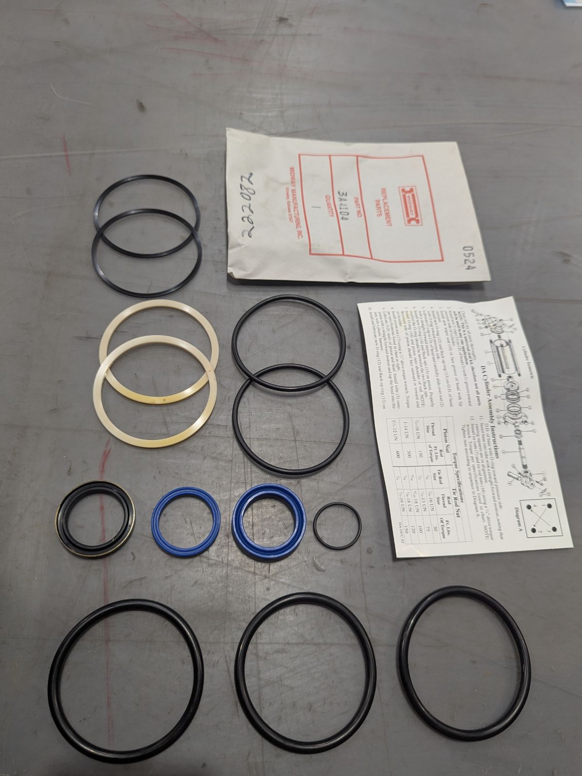 Hydraulic Cylinder Seal Kit 2.00in x 3.00in | Harper Industries eStore