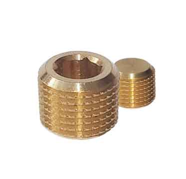 AN-8-D 1/8'' BSPT KNURLED PLUG | DME eSTORE