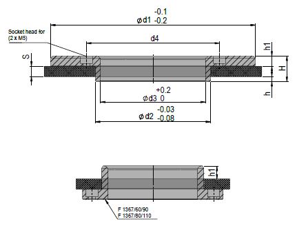 F1367 200/160 x 30 Locating ring | DME eSTORE