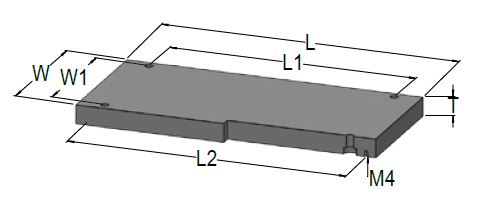 FM85 Ejection plate 196X196 122X17 1730 | DME eSTORE