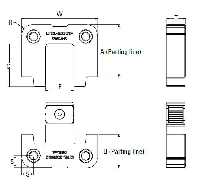 LIFETIME ROLLER SIDE LOCK SET 1 (1M+2F) | DME eSTORE