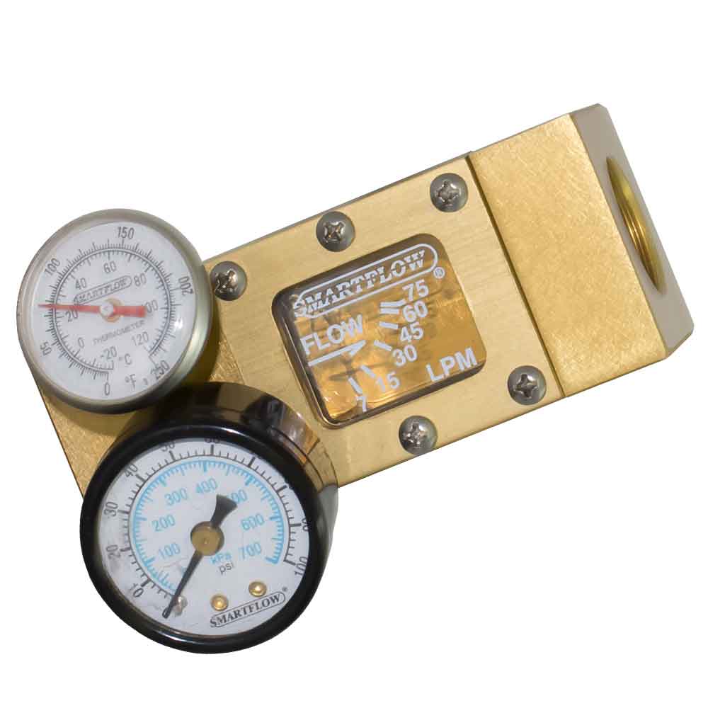 FLOW+TEMP+PRESSURE METER 3/4'' | DME eSTORE