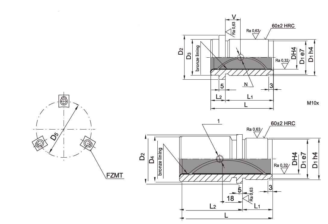 FBPE-40x54x067 KIT Guide Bushing | DME eSTORE