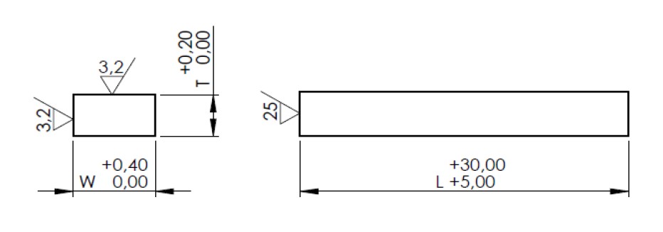 Precision Flat Bar 1.1730 4x80 L1000 | DME eSTORE