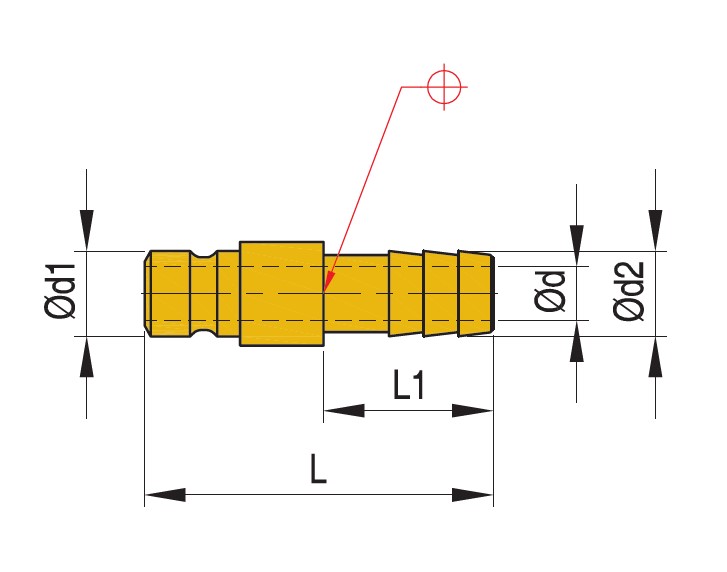 STN 13 PL PUSH LOCK HOSE PLUG | DME eSTORE