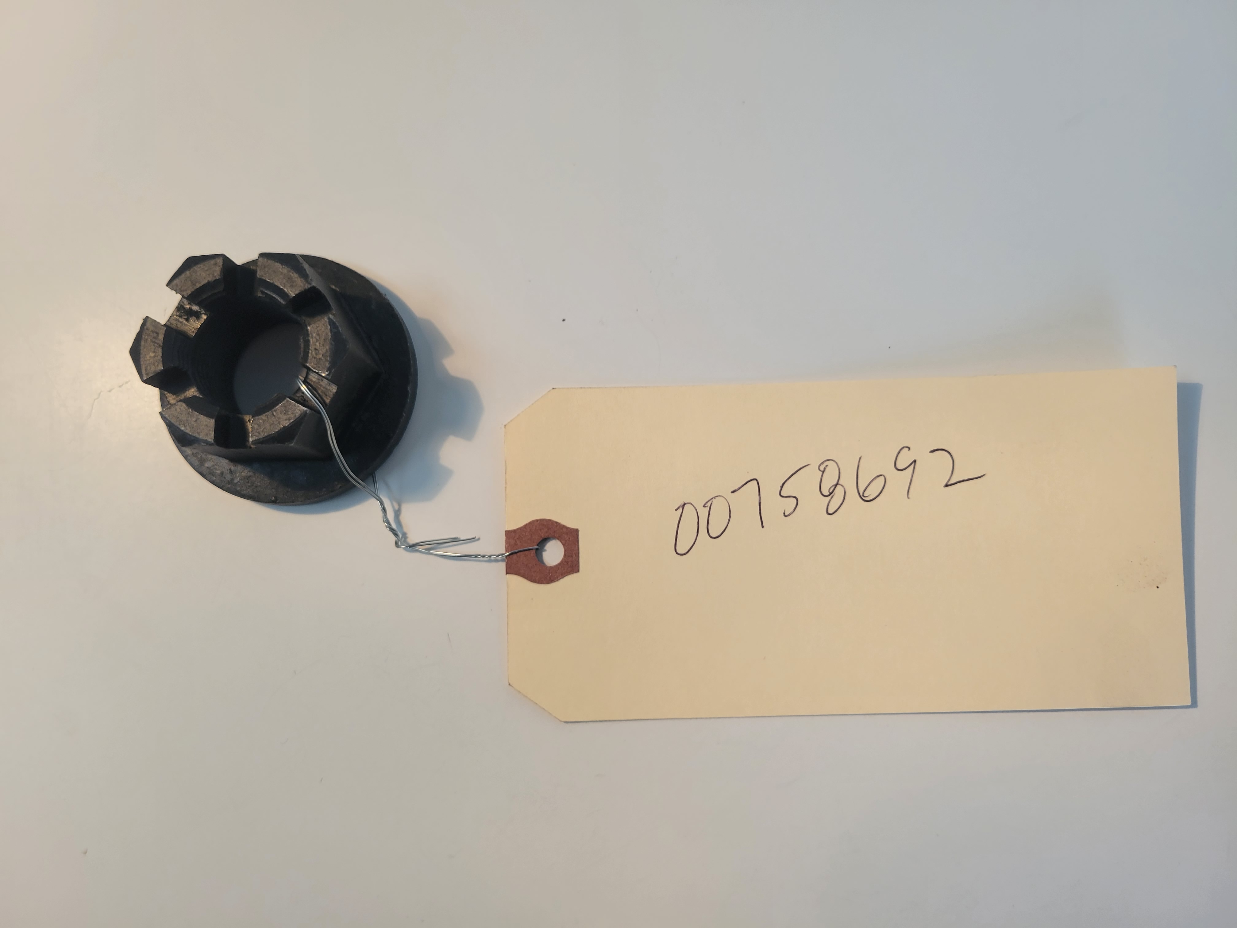 NUT,HEX FLG SLOTTED 1-14UNS PL | RhinoAg eStore