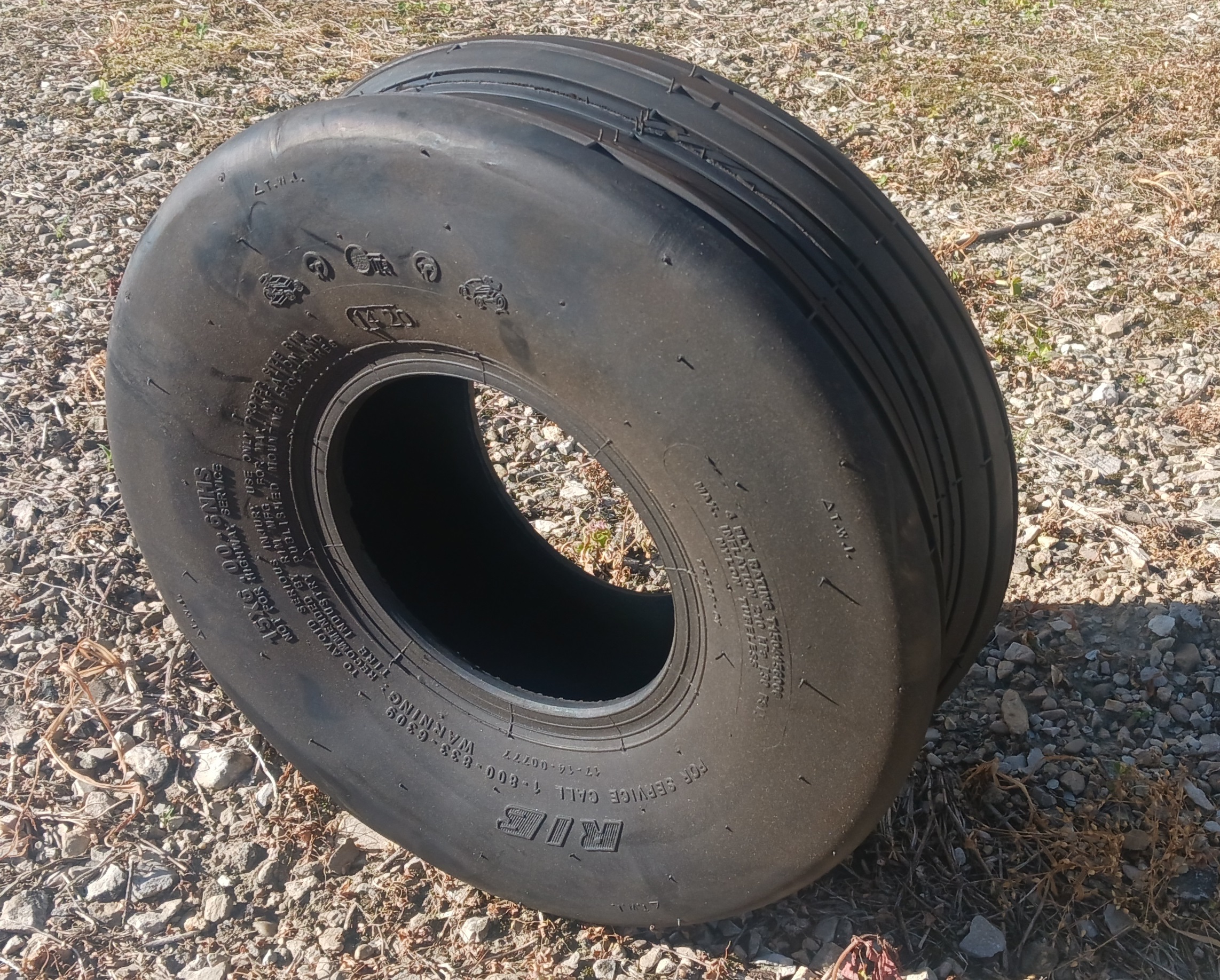 TIRE-15X6-6; RIB, PNEUMATIC | Dixie Chopper eStore